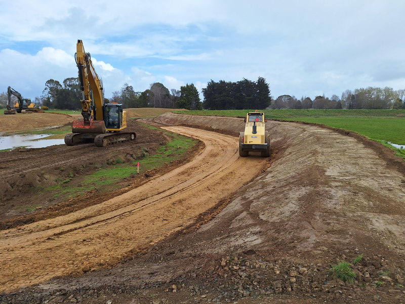 Wyndham Flood Bank Protection Upgrade | Linton Contracting Ltd